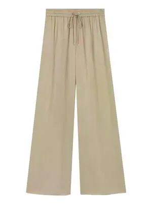 BOSS Drawstring Wide-leg Trousers - Neutrals