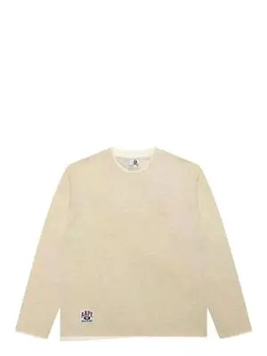 AAPE BY *A BATHING APE Crew-neck Long-sleeve T-shirt - Neutrals