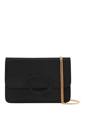 Oscar De La Renta Chain-strap Crossbody Bag - Black