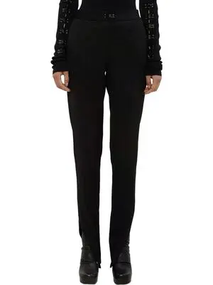 OLIVIER THEYSKENS High-waist Tailored Trousers - Black