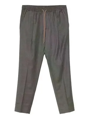 BRIGLIA 1949 Drawstring-waist Trousers - Grey