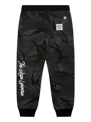 AAPE BY *A BATHING APE® Camo-print Logo Track Pants - Black
