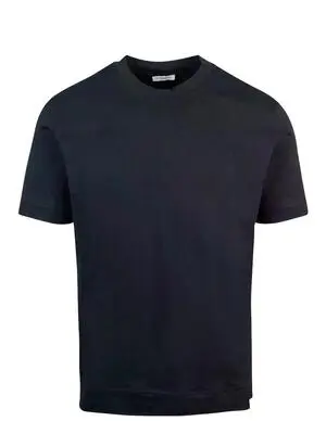 PAOLO PECORA Short-sleeve Cotton T-shirt - Black