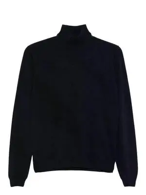 Incentive! Cashmere High-neck Cashmere Pullover - Black