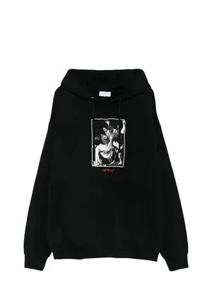 Off-White Graphic-print Hoodie - Black