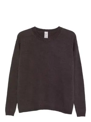 PRIVATE 0204 Round-neck Sweater - Brown