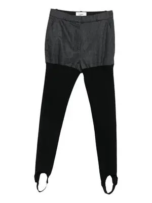 Coperni Layered Panelled Trousers - Black