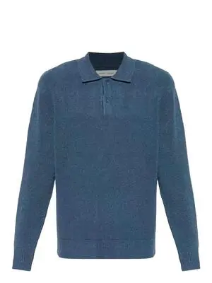 SAMSOE SAMSOE Button-fastening Polo Shirt - Blue
