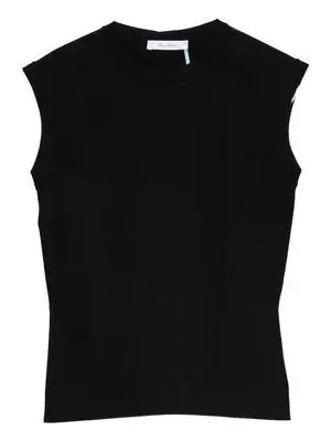 Max Mara Sleeveless Top - Black
