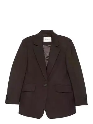 LOW CLASSIC Single-button Blazer - Brown