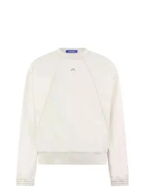 A-COLD-WALL* Paneled Cotton Sweatshirt - White