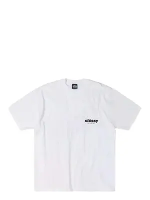 StÜssy Dice-print T-shirt - White