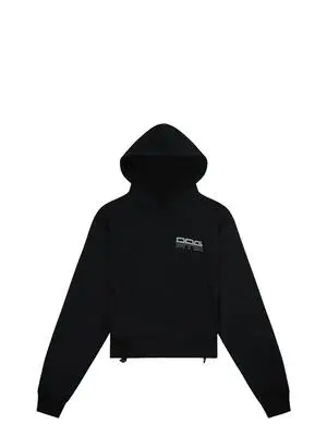 RtA Dot-print Logo Hoodie - Black