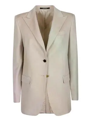 Tagliatore Single-breasted Cashmere Blazer - Neutrals