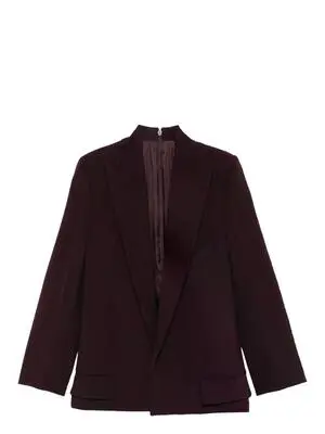 Victoria Beckham Wool-blend Blazer - Red