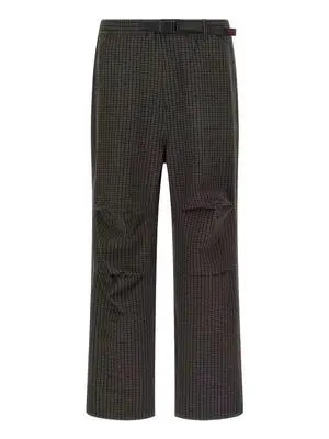 Gramicci Northside Plaid Pants - Brown