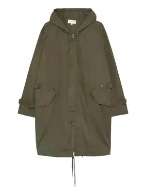 Officine Générale Bradley Hooded Coat - Green
