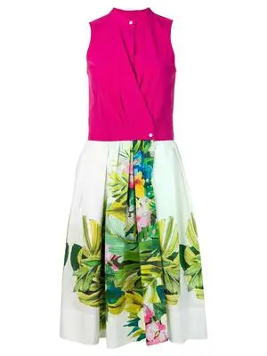 SARA ROKA Jinta Floral-print Dress - Pink
