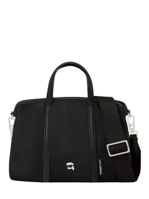 Karl Lagerfeld Ikon Tote Bag - Black