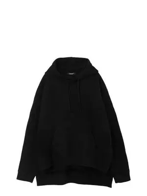 UNDERCOVERISM Textured Wool-blend Hoodie - Black