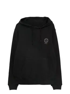 Rag & Bone Hooded Pullover With Pouch Pocket - Black