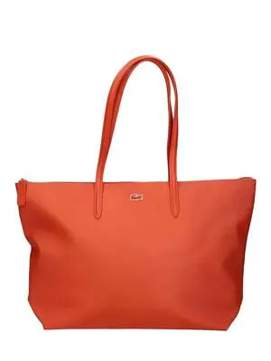 Lacoste Logo-patch Tote Bag - Orange
