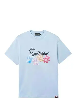 MINI CREAM Cotton T-Shirt