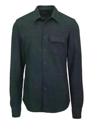 Kiton Button-fastening Patch-pocket Shirt - Green