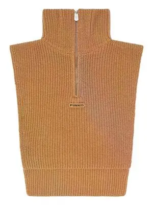 PINKO Ribbed Zip-Neck Dicky