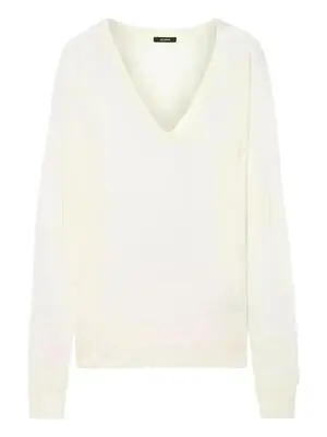 JOSEPH V-Neck Cashmere Top