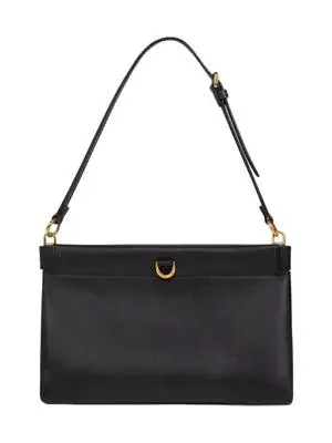 Etro Mini Leather Shoulder Bag - Black