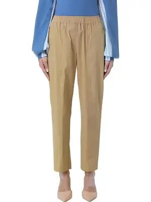 SEMICOUTURE Elasticated-waist Trousers - Neutrals