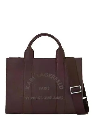 Karl Lagerfeld Rue St-guillaume Medium Tote Bag - Brown