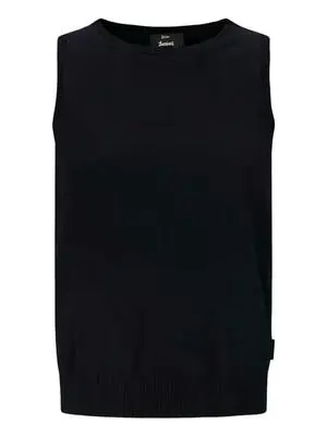 Herno Sleeveless Top - Black
