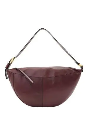 ALLSAINTS Luna Shoulder Bag - Dark Red