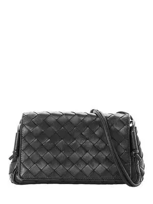 Bottega Veneta Notturno Pouch - Black/gold
