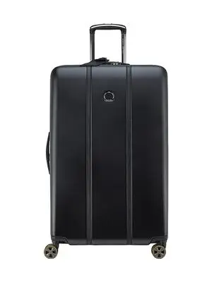 DELSEY PARIS Cadence Expandable Spinner Suitcase - Deep Black