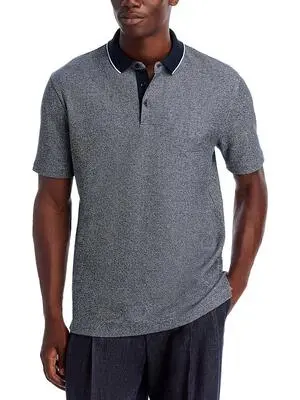 BOSS Mercerized Cotton Polo Shirt - Dark Blue
