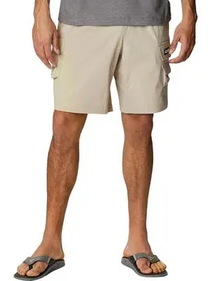 Columbia Cargo Drawstring Shorts - Neutrals