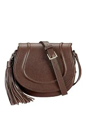 Gigi New York Jenni Saddle Bag - Brown