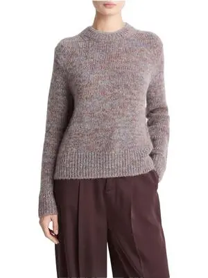 Vince Marled Crew Neck Sweater - Multicolor