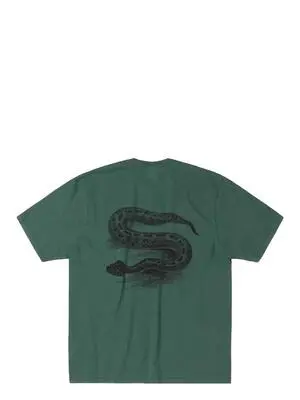 StÜssy Serpent Pigment Dyed Tee Shirt - Pine