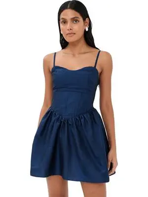 Azeeza Naina Mini Dress - Navy