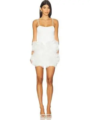ELLIATT Asher Flower Mini Dress - Ivory