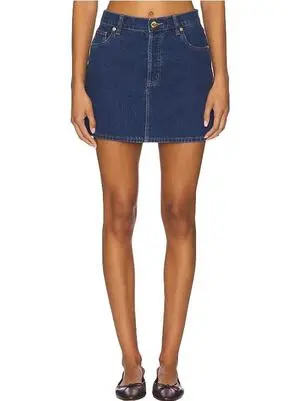 Rolla's 90s Relaxed Mini Skirt - Pacific Blue