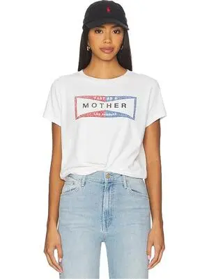 MOTHER The Boxy Goodie Goodie Tee - Fast As Mother