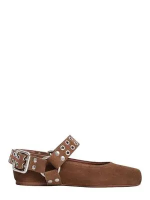 ALAÃA Alaïa Ballet Flats - Brown