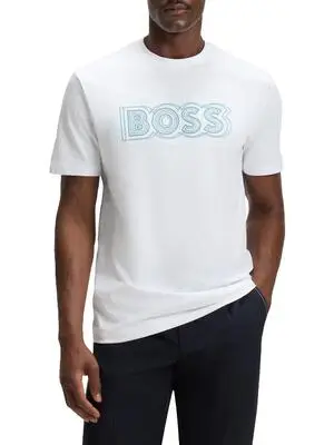 BOSS C-thompson Logo T-shirt - White