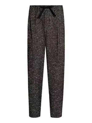 Dolce & Gabbana Side-pockets Drawstring Trousers - Black