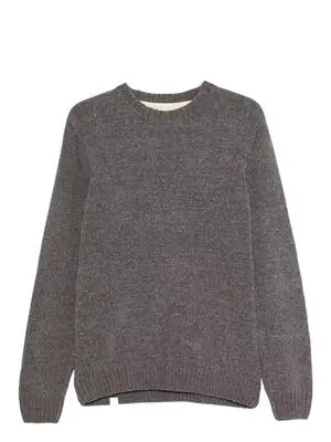 ANERKJENDT Crew-neck Sweater - Grey